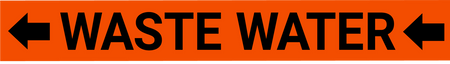 Pre-Printed Waste Water Labels | Creative Safety Supply