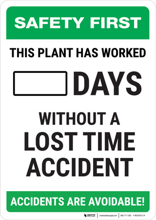 Safety First: This Plant Has Worked _ Days Without a Lost Time Accident ...