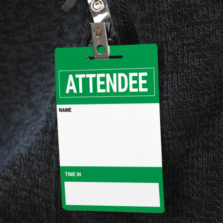 Attendee Name Badge