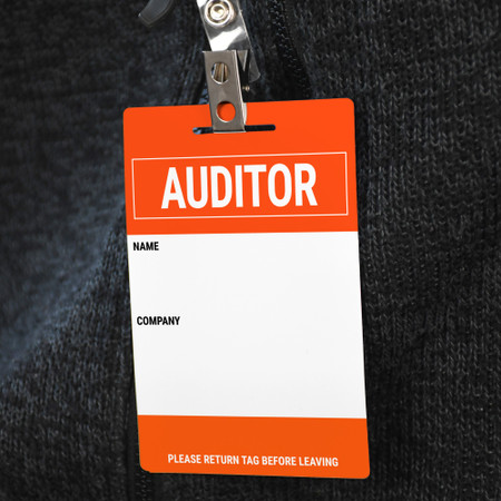 Auditor Name Badge