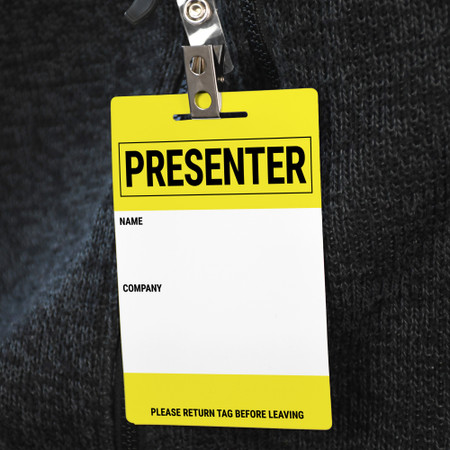 Presenter Name Badge