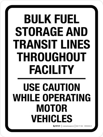 Bulk Fuel Storage And Transit Lines Throughout Facility Portrait - Wall ...