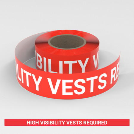 High Visibility Vests Required - Smart Stripe Inline Printed Floor Tape ...