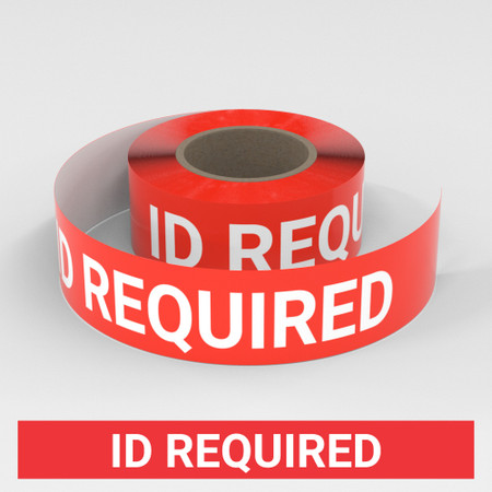 ID Required - Smart Stripe Inline Printed Floor Tape | Creative Safety ...