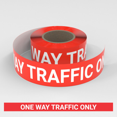 One Way Traffic Only - Smart Stripe Inline Printed Floor Tape ...