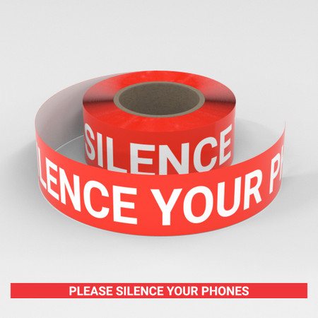 Please Silence Your Phones - Smart Stripe Inline Printed Floor Tape ...