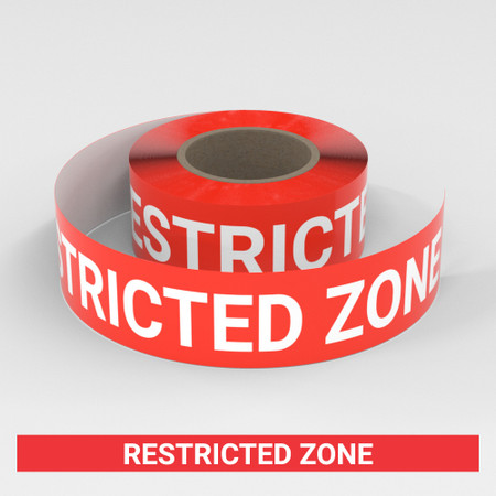 Restricted Zone - Smart Stripe Inline Printed Floor Tape | Creative ...