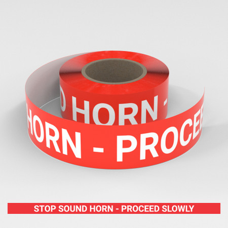 Stop Sound Horn - Proceed Slowly - Smart Stripe Inline Printed Floor ...