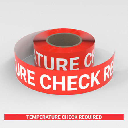 Temperature Check Required - Smart Stripe Inline Printed Floor Tape ...