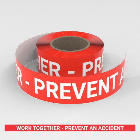 Work Together - Prevent An Accident - Smart Stripe Inline Printed Floor ...