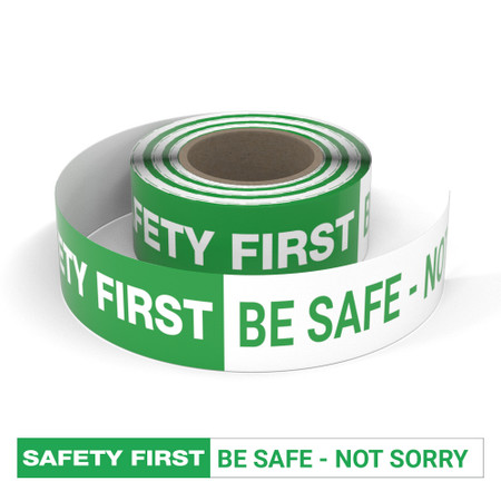 Safety First: Be Safe - Not Sorry - Smart Stripe Inline Printed Floor ...