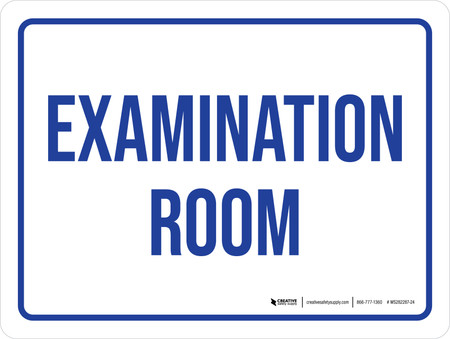 Examination Room Landscape - Wall Sign