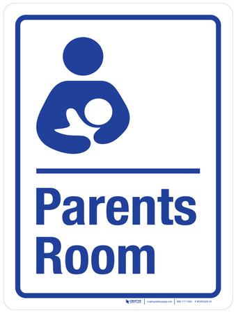 Parents Room with Icon Portrait - Wall Sign