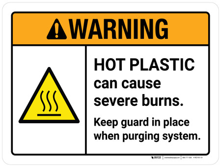 Warning: Hot Plastic Can Cause Severe Burns Keep Guard In Place ...