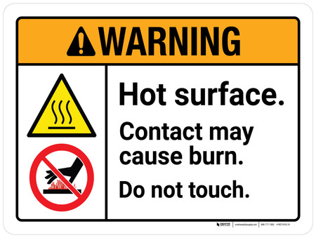 Warning: Hot Surface Contact May Cause Burn Do Not Touch Landscape ...