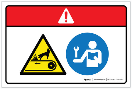 Danger: Pinch Point Entanglement Read User Guide Before Operating ...