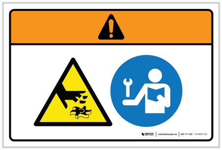 Warning: Rotating Blade Hazard Read User Guide Before Operating ...
