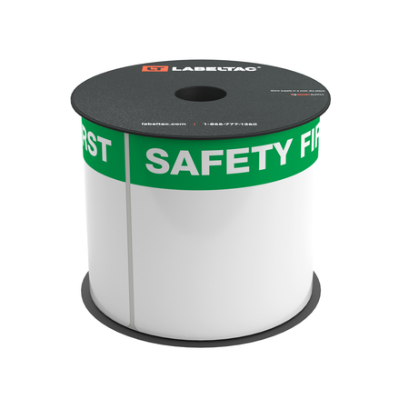 LabelTac® 4 and Pro Model Die-Cut "Safety First" Header Supply ...