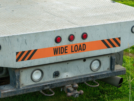 Wide Load - Vehicle Safety Bumper Decal | Creative Safety Supply