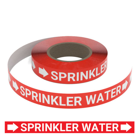 Sprinkler Water - Smart Stripe Inline Pipe Marking Roll | Creative ...
