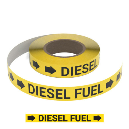 Diesel Fuel - Smart Stripe Inline Pipe Marking Roll | Creative Safety ...