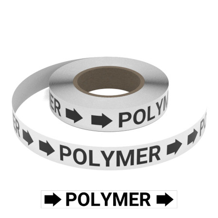 Polymer (White) - Smart Stripe Inline Pipe Marking Roll | Creative ...