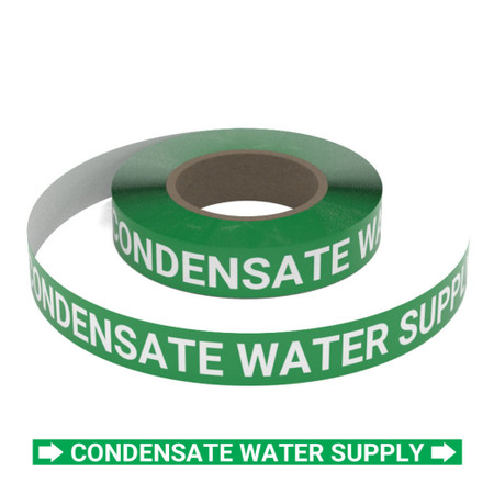 Condensate Water Supply - Smart Stripe Inline Pipe Marking Roll ...