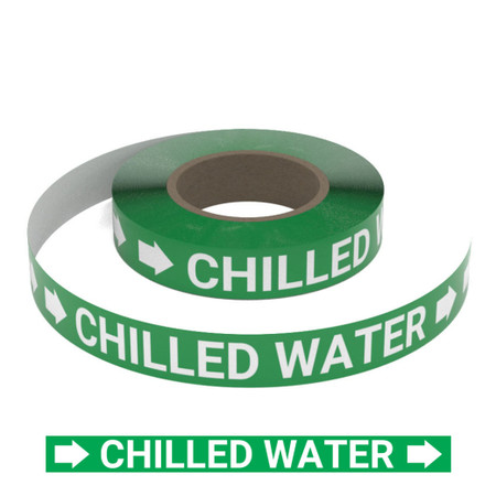 Chilled Water - Smart Stripe Inline Pipe Marking Roll | Creative Safety ...