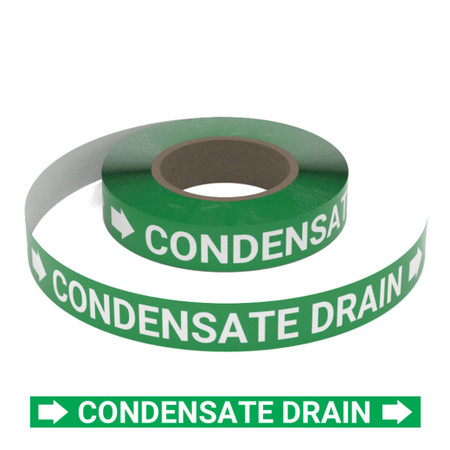 Condensate Drain - Smart Stripe Inline Pipe Marking Roll | Creative ...