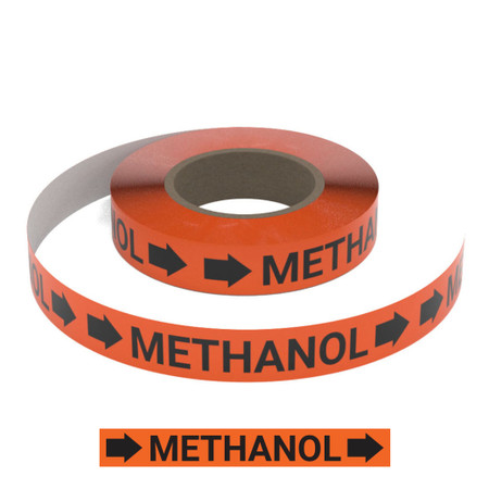 Methanol - Smart Stripe Inline Pipe Marking Roll | Creative Safety Supply