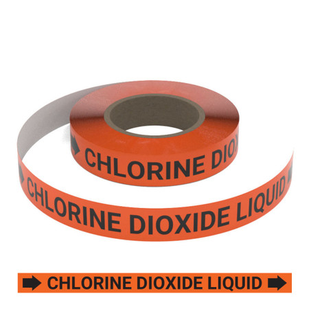 Chlorine Dioxide Liquid - Smart Stripe Inline Pipe Marking Roll ...