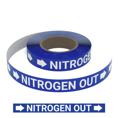 Nitrogen Out - Smart Stripe Inline Pipe Marking Roll | Creative Safety ...
