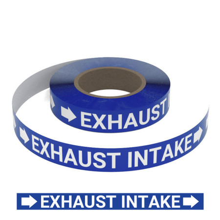 Exhaust Intake - Smart Stripe Inline Pipe Marking Roll | Creative ...