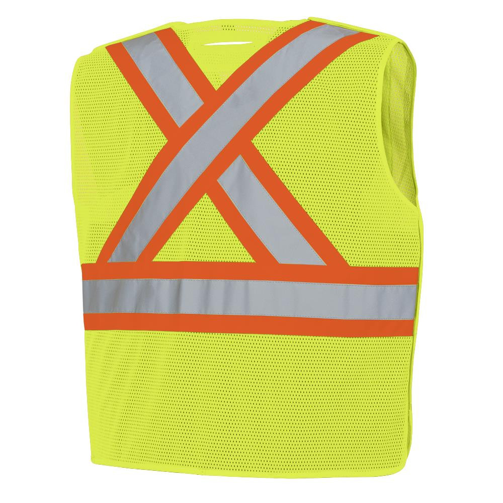 Pioneer Tear-Away Mesh Hi-Vis Safety Vest | SafetyWear.ca