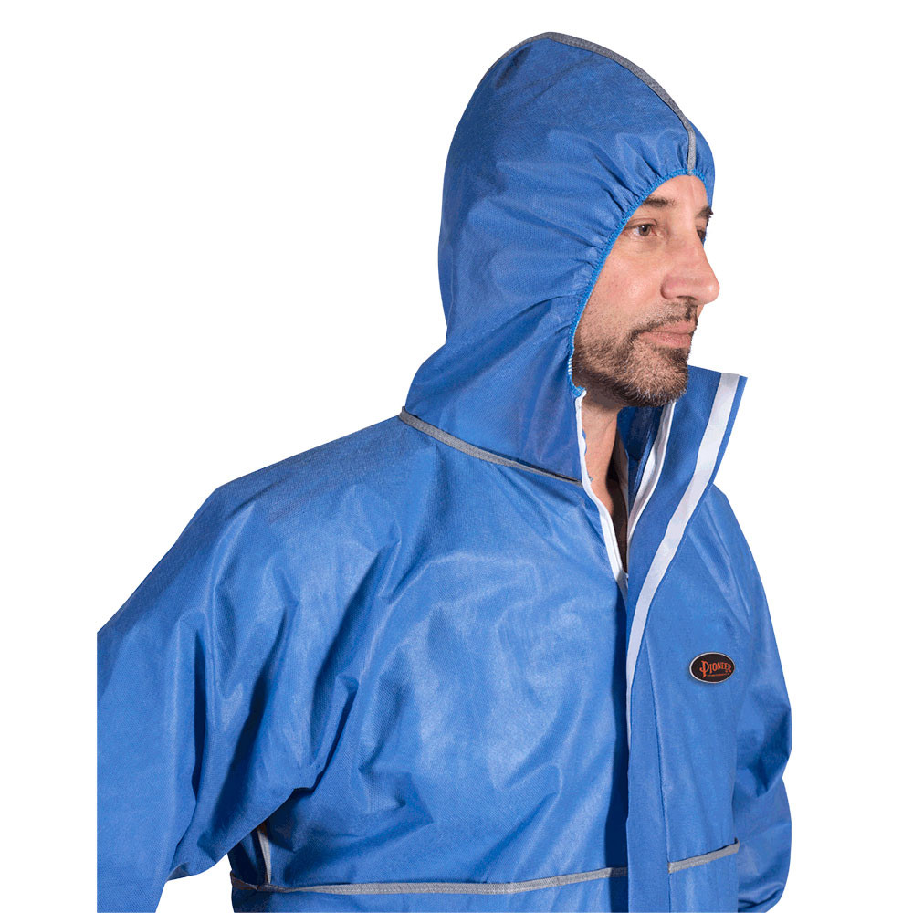 Pioneer 2075 Disposable Flame Resistance SMS Coveralls | SafetyWear.ca