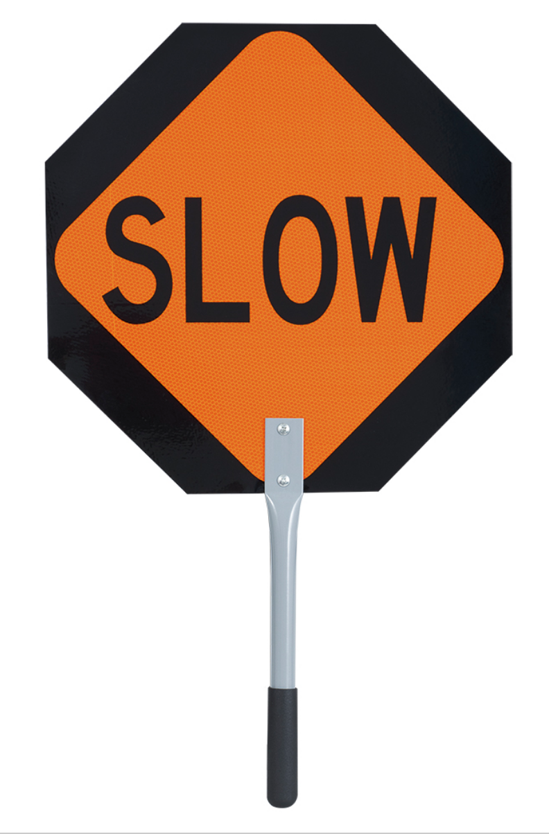 Pioneer 456 Traffic Stop/Slow Paddle 18" | SafetyWear.ca