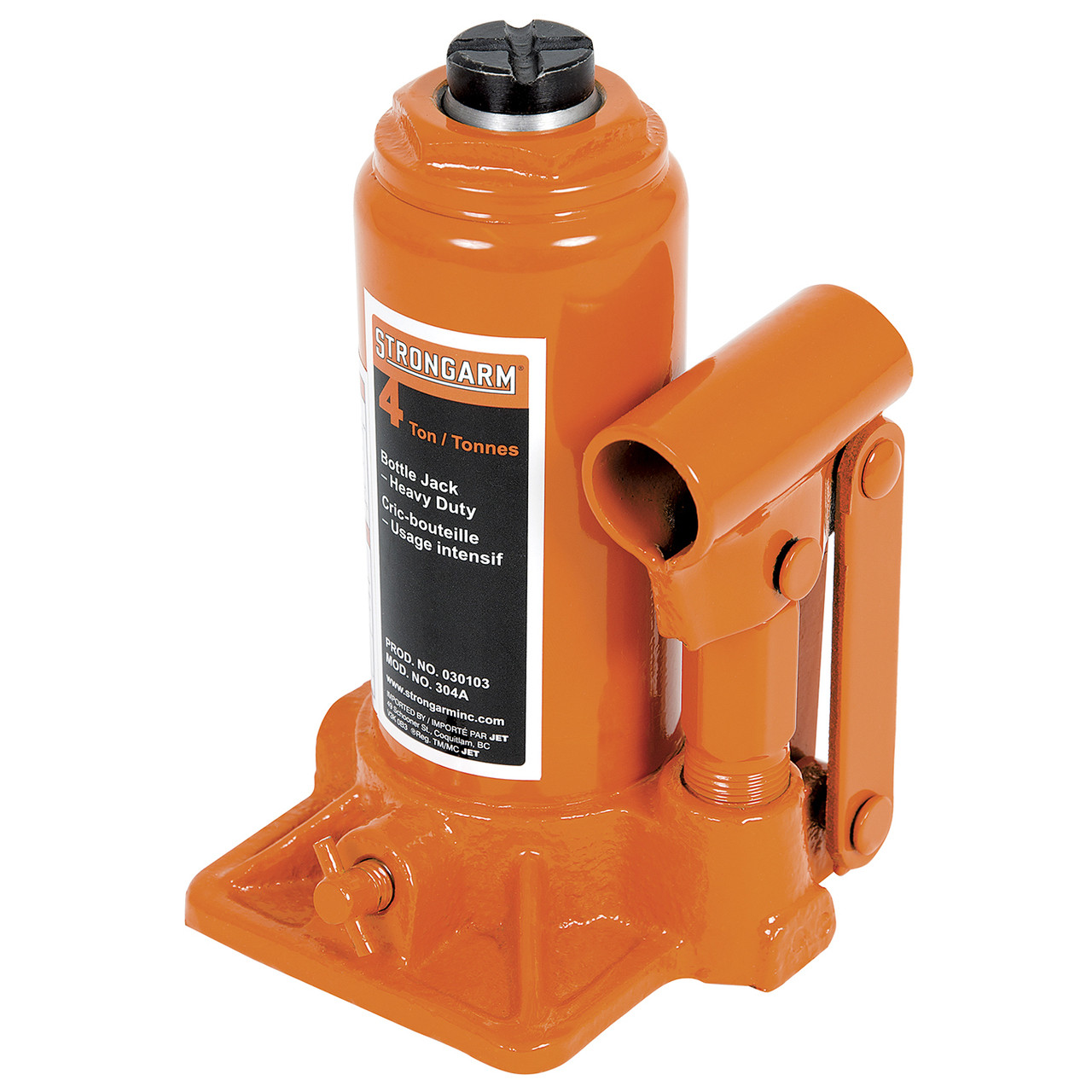 STRONG ARM 304A 4 Ton Bottle Jack - Heavy Duty | SafetyWear.ca