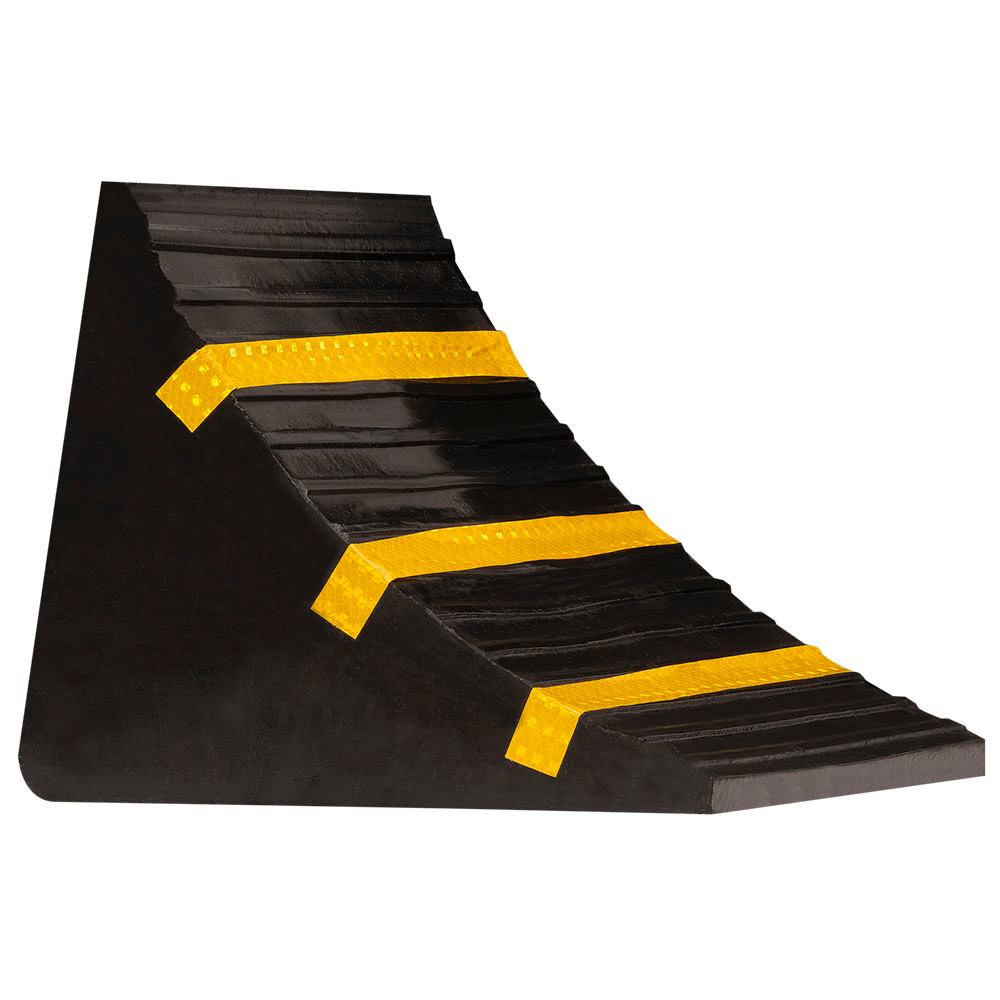 Pioneer 2309 Heavy Duty Rubber Wheel Chock | SafetyWear.ca