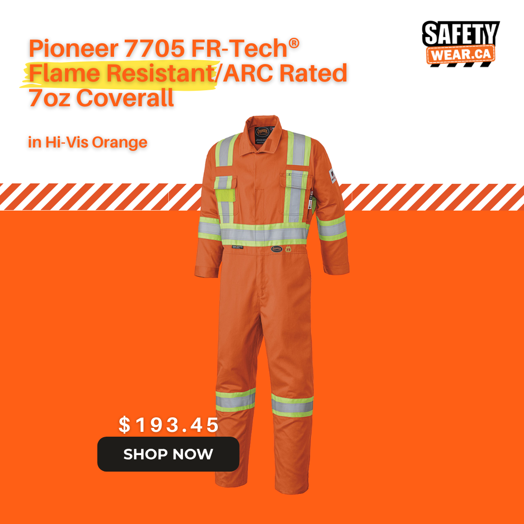 Top-Quality Fire Resistant Coveralls: The Pioneer 7705 FR-Tech® Flame ...