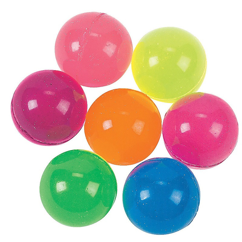 Mega Pack Neon Bouncing Balls - Party Time, Inc.