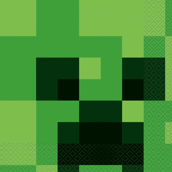 Minecraft Luncheon Napkins - Party Time, Inc.