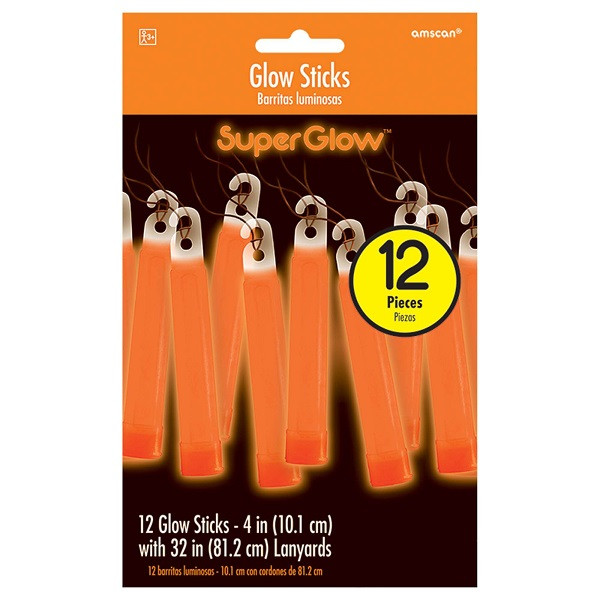 Orange Glow Sticks Value Pack - Party Time, Inc.