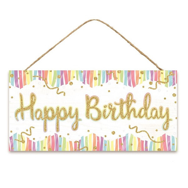 Birthday Fringe Sign - Party Time, Inc.