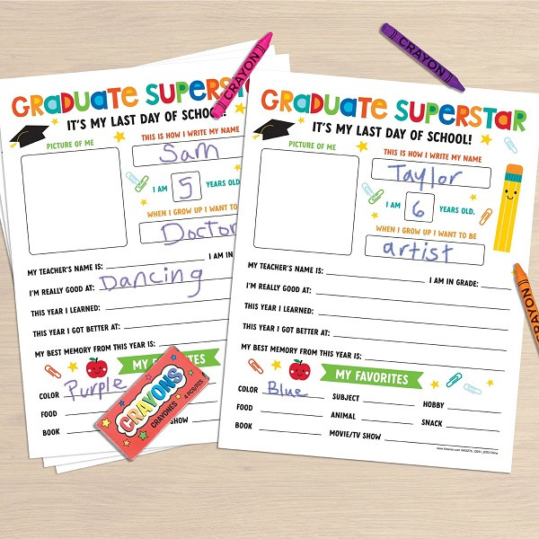 Fun All About The Grad Activity Sheets - Party Time, Inc.