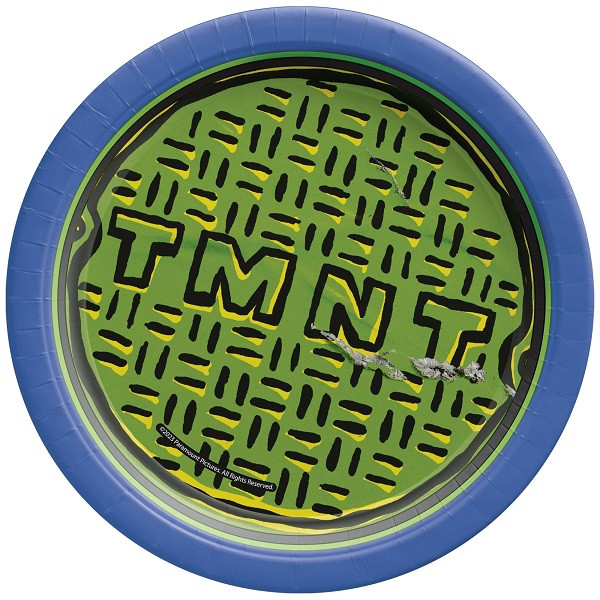 TMNT Mutant Mayhem Luncheon Plates - Party Time, Inc.