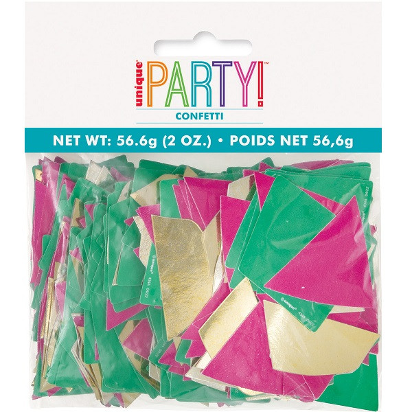 Jumbo Bright Paper & Gold Foil Confetti - Party Time, Inc.