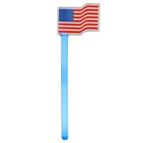 Patriotic Glow Flag - Party Time, Inc.