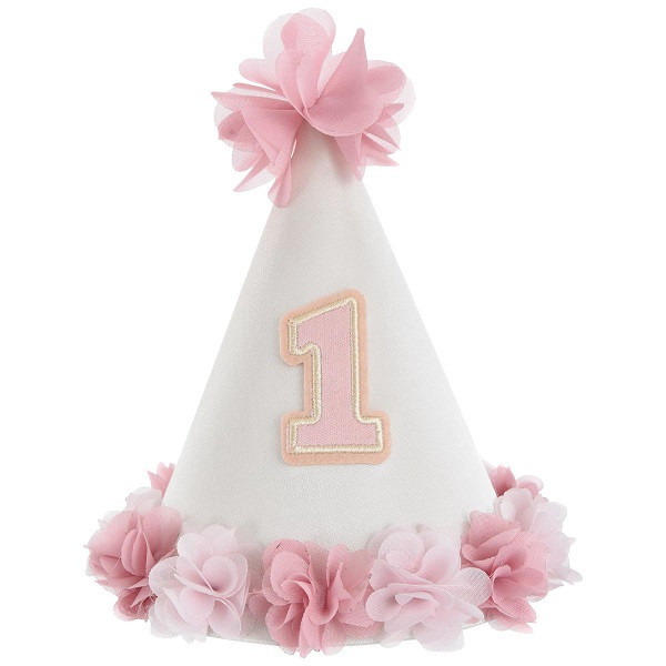 Little Miss Onederful Cone Hat - Party Time, Inc.