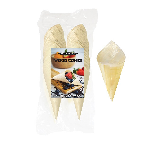 Wood Cones - Party Time, Inc.