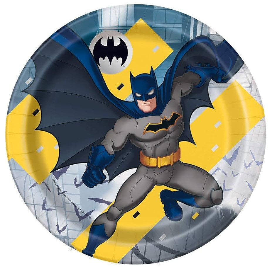 Batman Luncheon Plates